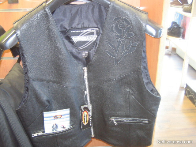 Nettivaraosa - HELD Lea nahkaliivi ( uusi ) - koko 40 / 5571-001-40 ...