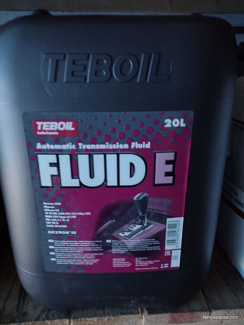 Nettivaraosa - Teboil ja King Fluid E ja Longlife 2021 - Vaihteistoöljy + jäähd.neste ...