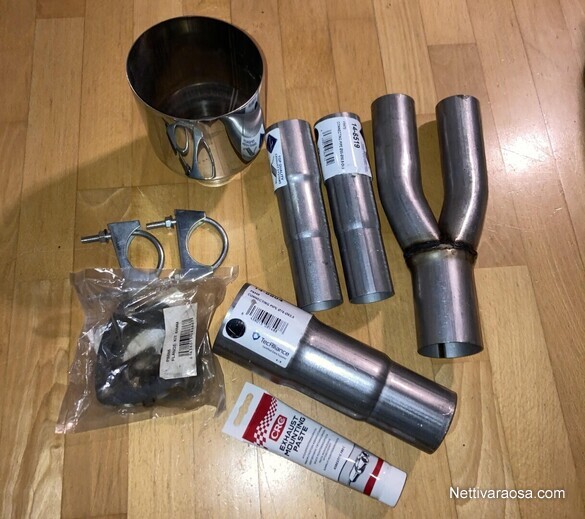 Nettivaraosa - Pakoputken osia - Tuning osat - Nettivaraosa