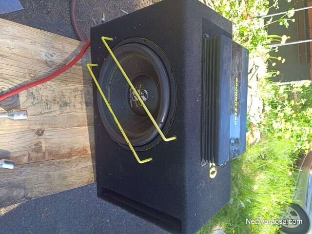 Nettivaraosa - Ground Zero Zero - Basso, vahvistin sekä kotelo ...