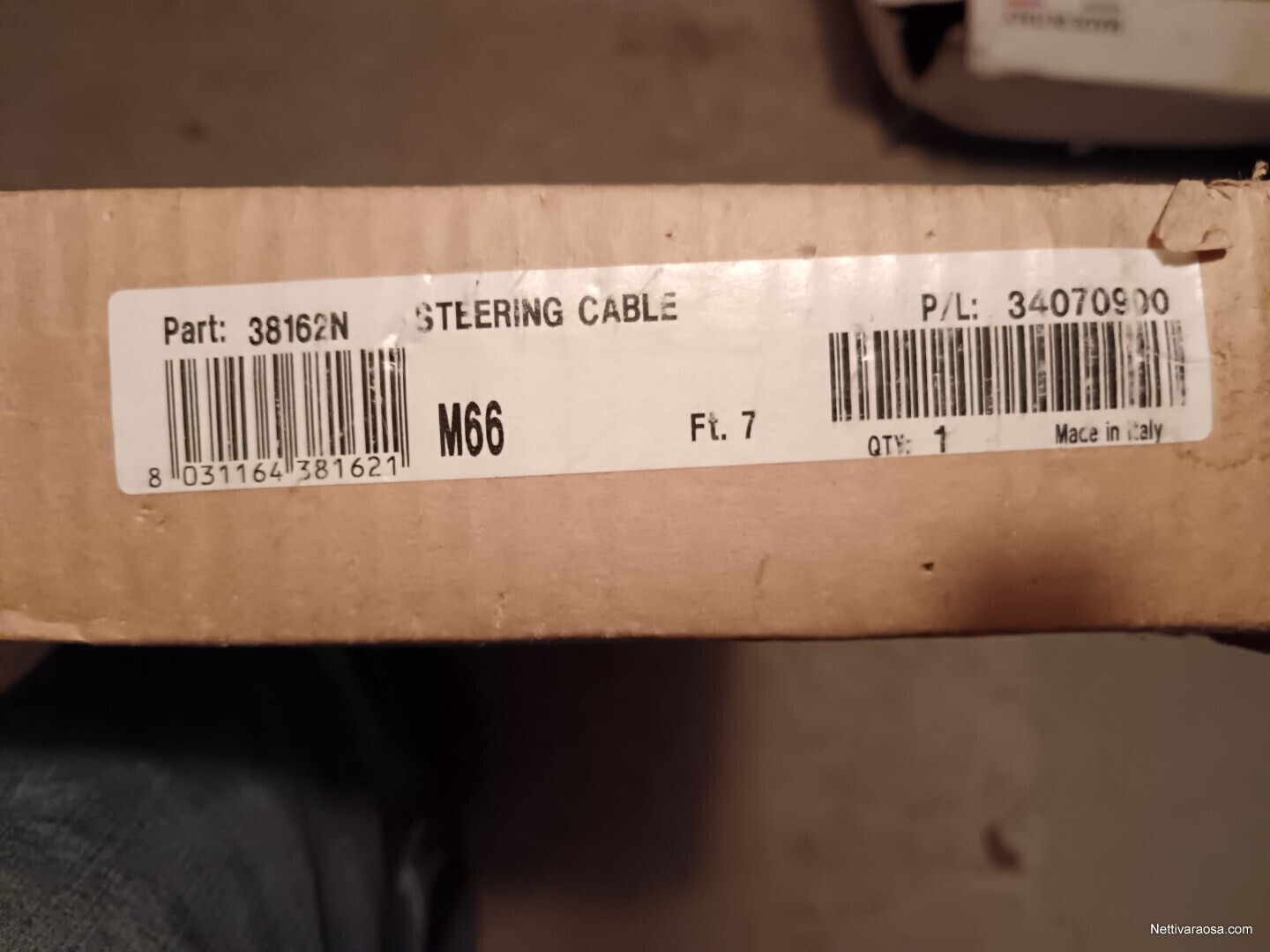 Nettivaraosa - ultraflex m66 7" - ohjauskaapeli - Boat accessories and ...