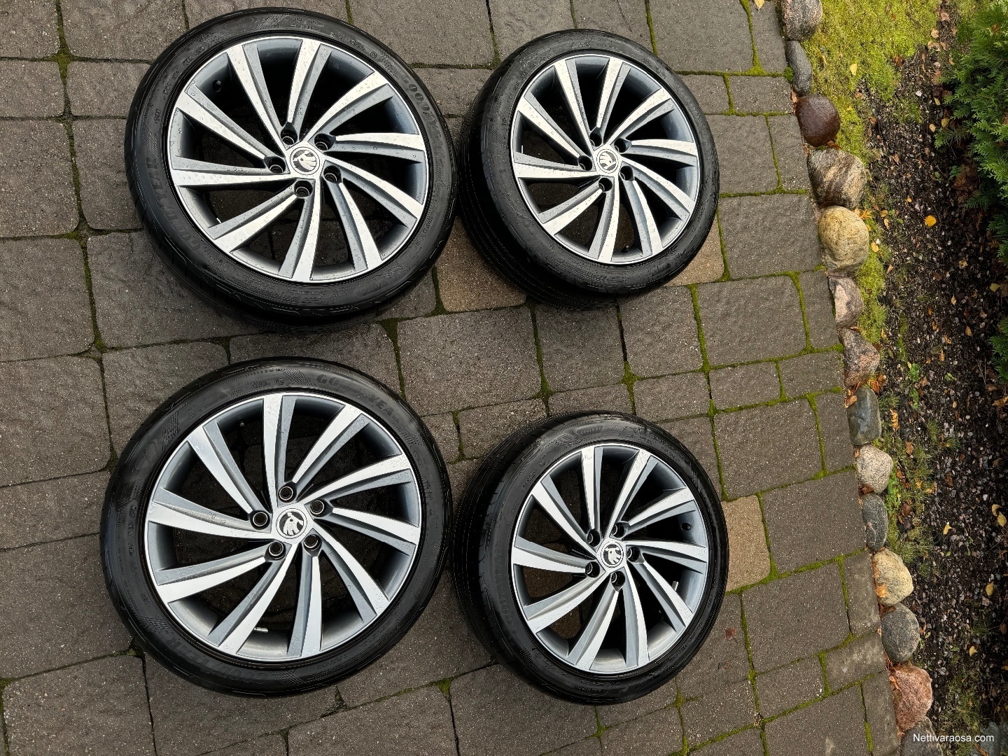 Nettivaraosa - Skoda Octavia - Alkuperäis vanteet - Rims - Nettivaraosa